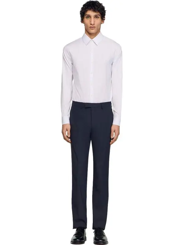 Sandro Plain Shirt - White