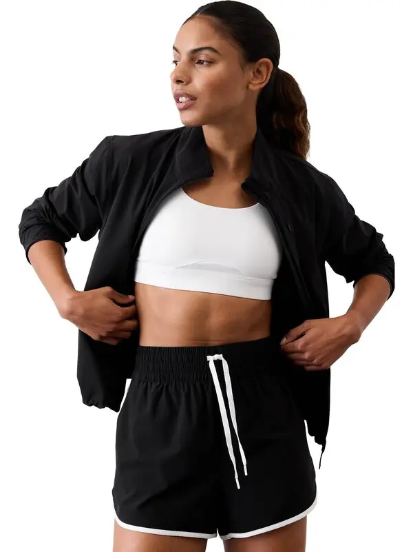 Athleta Sprint Finish Jacket - Black