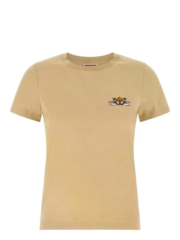 Kenzo Happy Tiger T-shirt - Neutrals