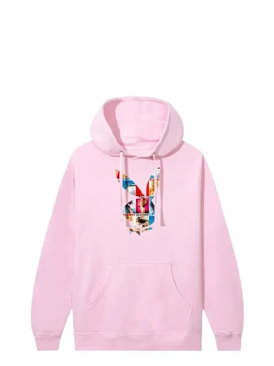 ANTI SOCIAL SOCIAL CLUB X Playboy Of The Year Hoodie - Light Pink