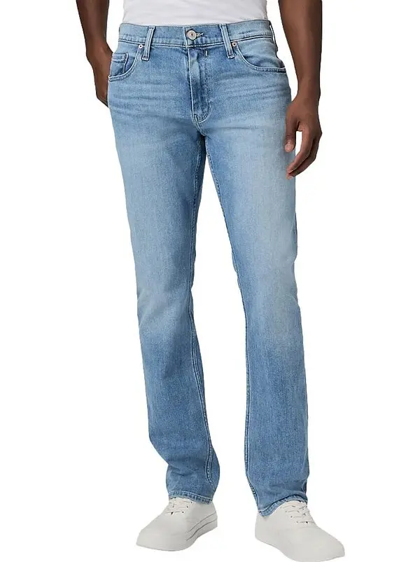 Paige Federal Slim Straight Fit Jeans - Emberton