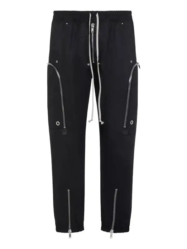 Rick Owens Linen/flax Trousers - Black