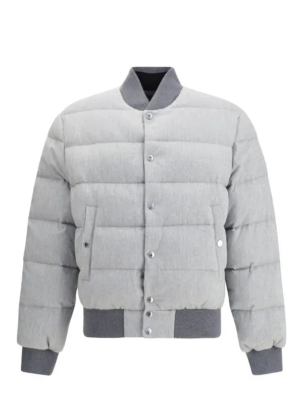 Dolce & Gabbana Reversible Down Jacket - Grey