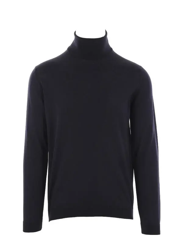 ROBERTO COLLINA Turtleneck Sweater - Blue