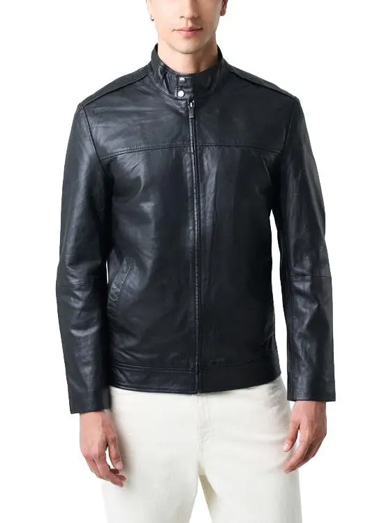 VELEZ Bosa Leather Jacket - Black