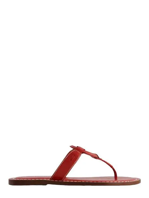Bernardo Matrix 2 Thong Sandal - Red