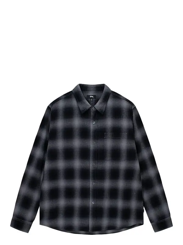 StÜssy Pete Plaid Shirt 'charcoal - Multicolor