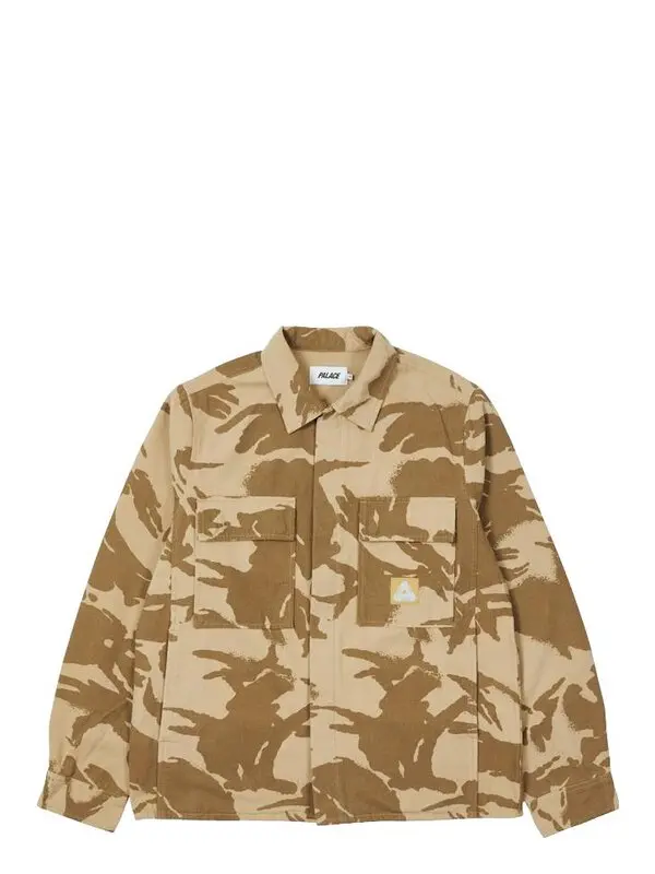 PALACE Canvas Shirt - Desert Camo