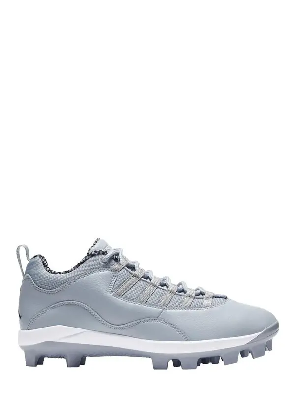 JORDAN 10 Retro Mcs Low Top Sneakers - Wolf Grey/black