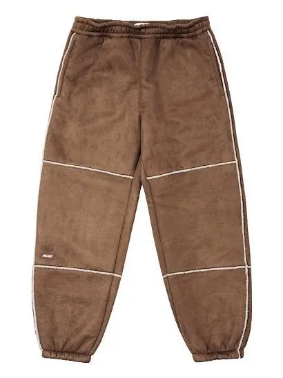 PALACE Sherpa Faux Suede Jogger - Caked Brown