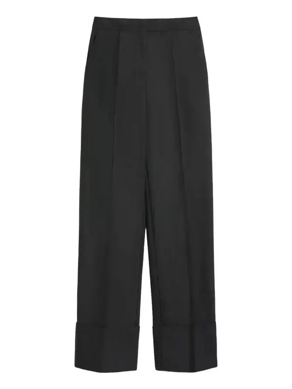 Valentino Garavani Pleated Trousers - Black