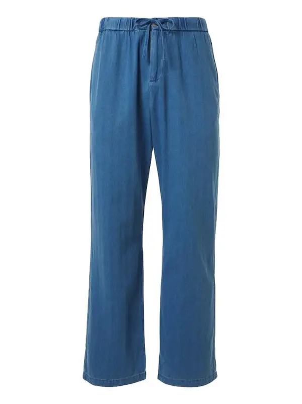 Frescobol Carioca Rocha Wide-leg Pants - Blue