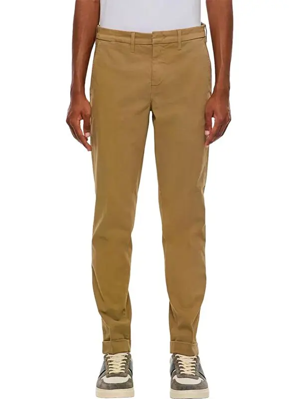 FAY Gabardine Trousers - Neutrals