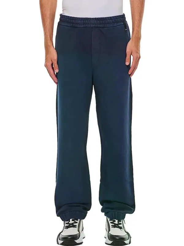Fendi Gradient Effect Track Pants - Blue