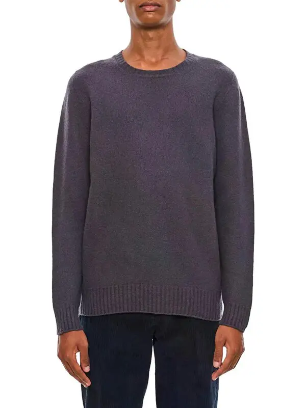 DRUMOHR Wool Crew-neck Sweater - Grey