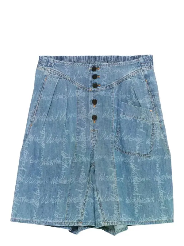 VIVIENNE WESTWOOD Romario Bermuda Shorts - Blue