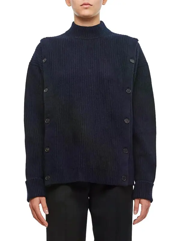 SETCHU Ribbed Sweater - Blue