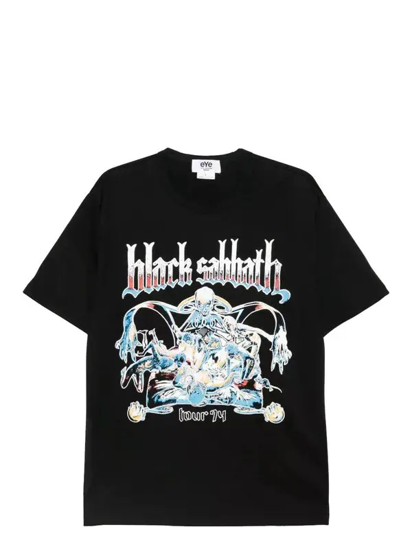 Junya Watanabe X Comme Des Garçons Sabbath T-shirt - Black