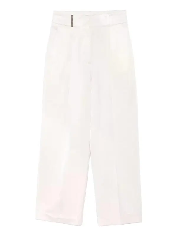 Peserico Gabardine Trousers - Pink