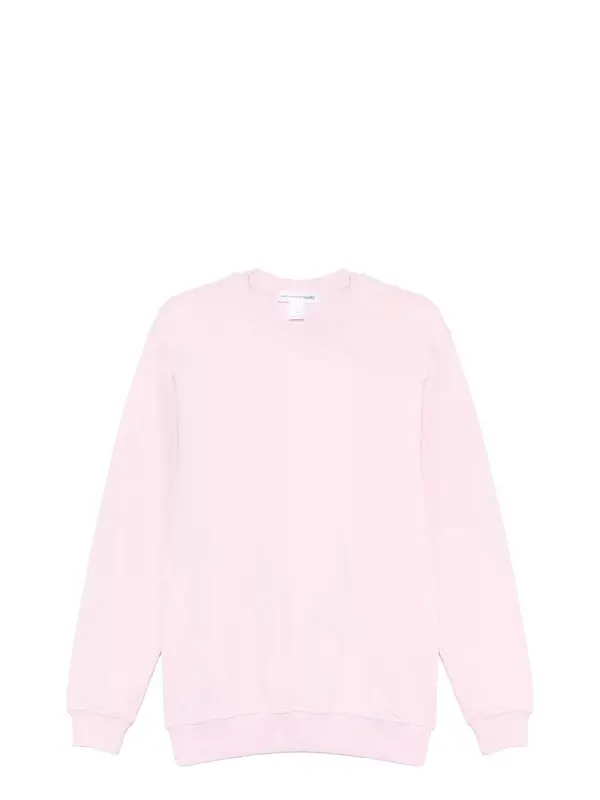 Comme Des Garçons Cotton Sweatshirt - Pink
