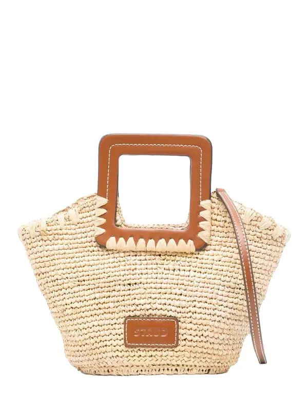 Staud Mini Shirley Tote Bag - Neutrals