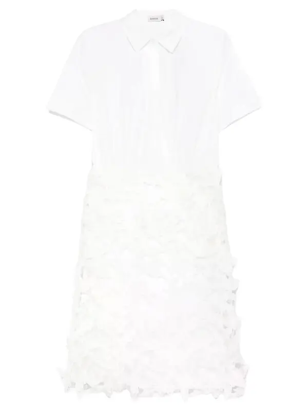 Simkhai Colette Midi Shirt Dress - White