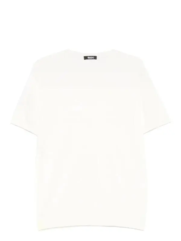 ERALDO Knitted T-shirt - White
