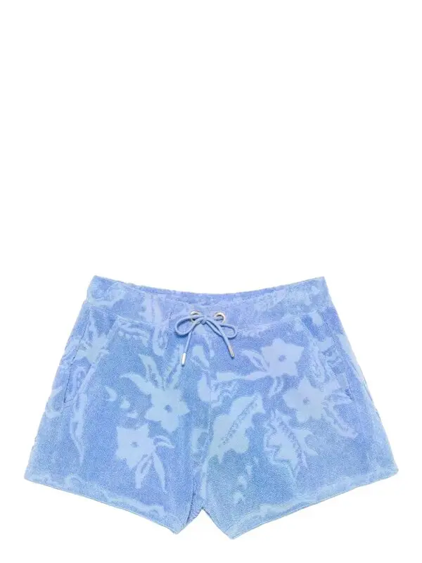 Dorothee Schumacher Cosy Towelling Shorts - Blue