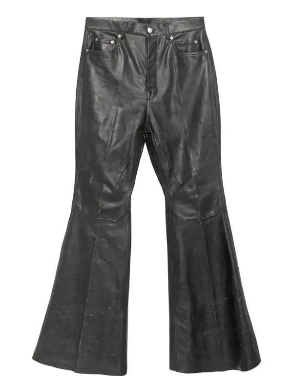 Rick Owens Bolan Bootcut Trousers - Black