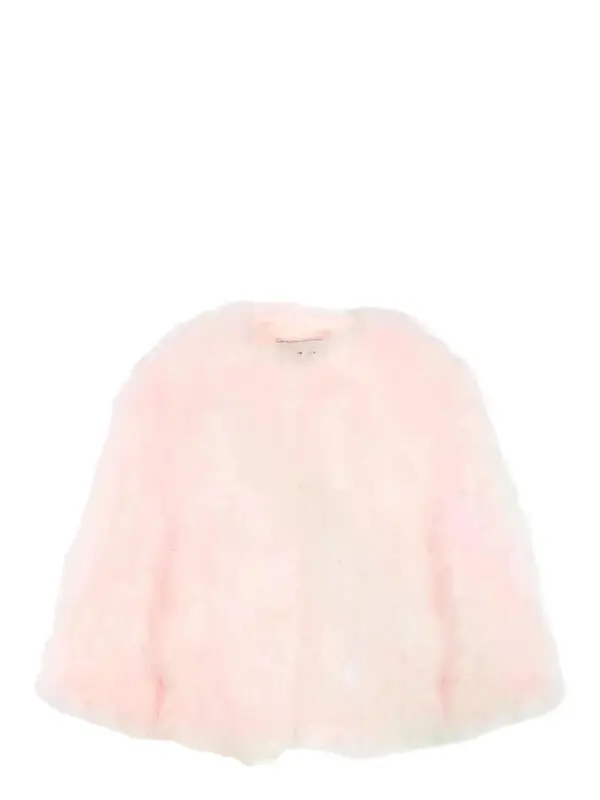 YVES SALOMON Feather Jacket - Pink