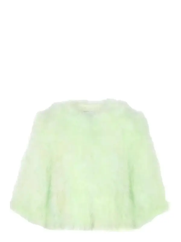 YVES SALOMON Feather Jacket - Green