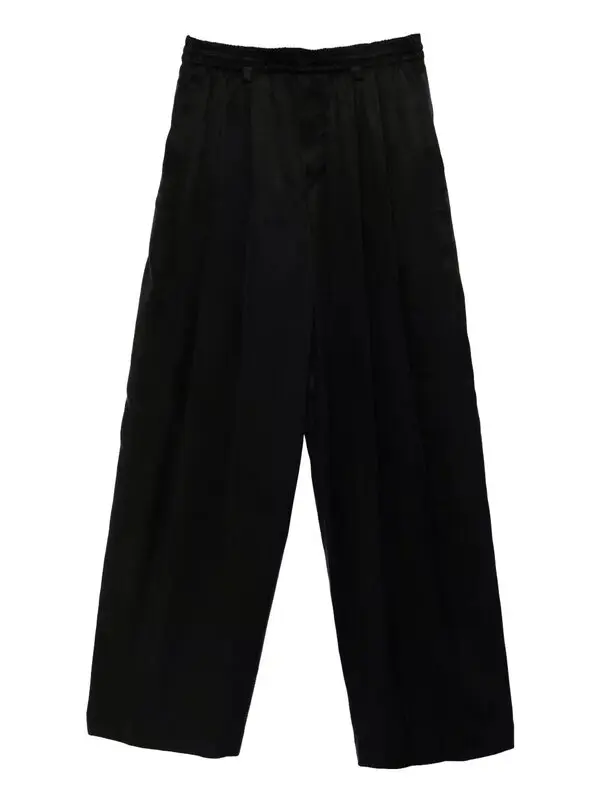 Alexander Wang Pleated Trousers - Black