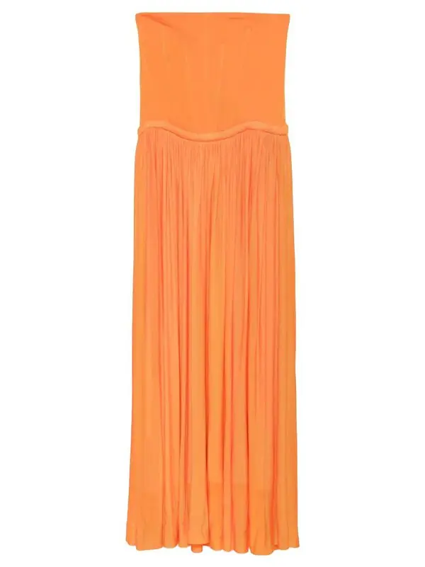 Simkhai Adalys Maxi Dress - Orange