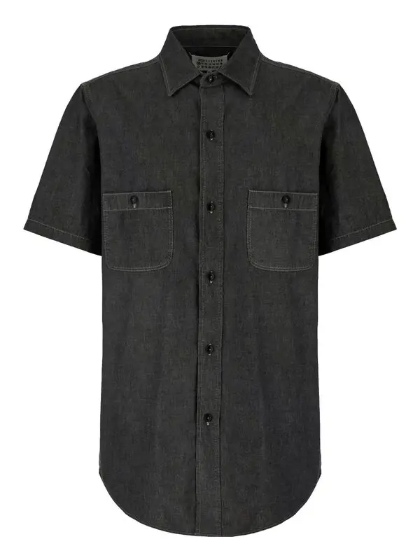 MAISON MARGIELA Denim Shirt - Black