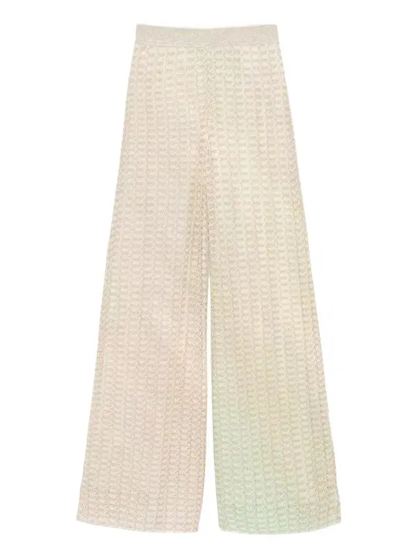 Missoni Straight Trousers - Neutrals