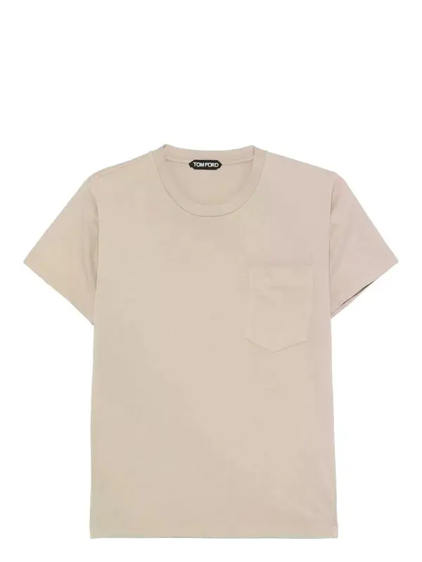 TOM FORD Cotton T-shirt - Neutrals