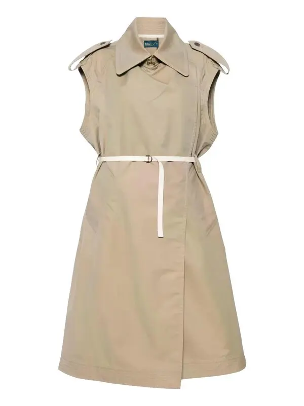 Kolor Sleeveless Coat - Neutrals