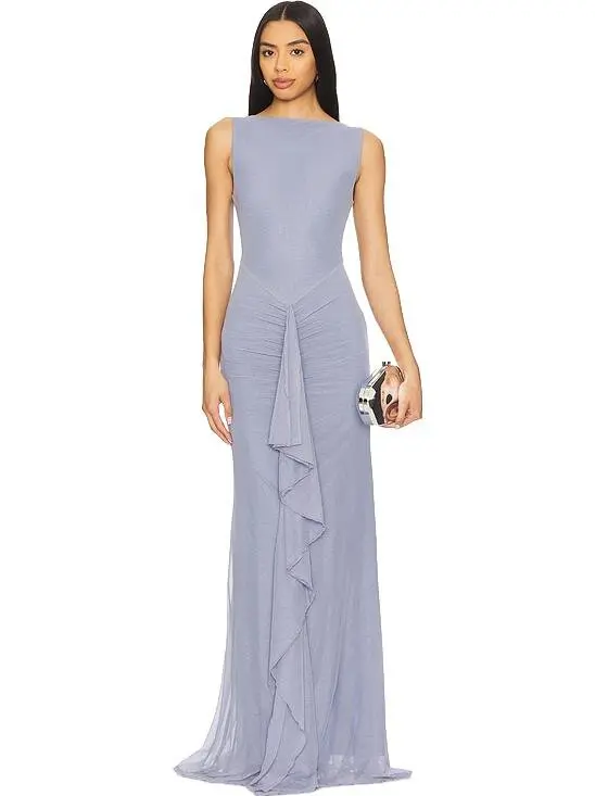 LOVERS AND FRIENDS Ellie Maxi Dress - Dusk Blue