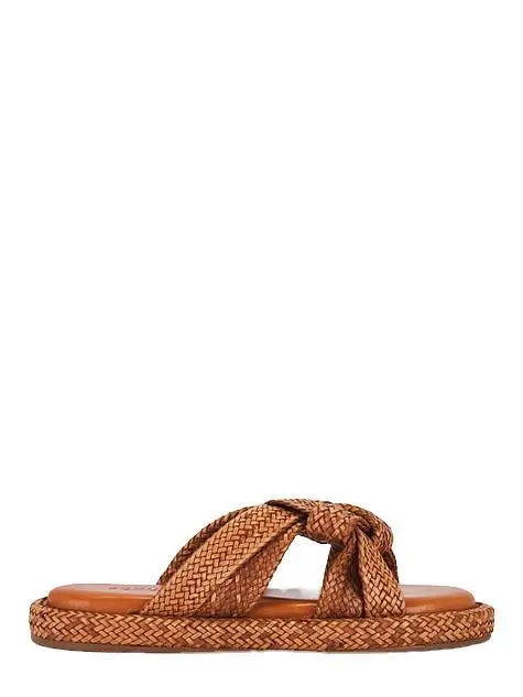 Schutz Kali Flat - Cuoio Brown