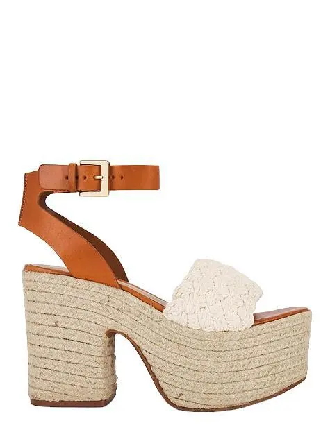 Schutz Isabel Cutout Sandal - Cru