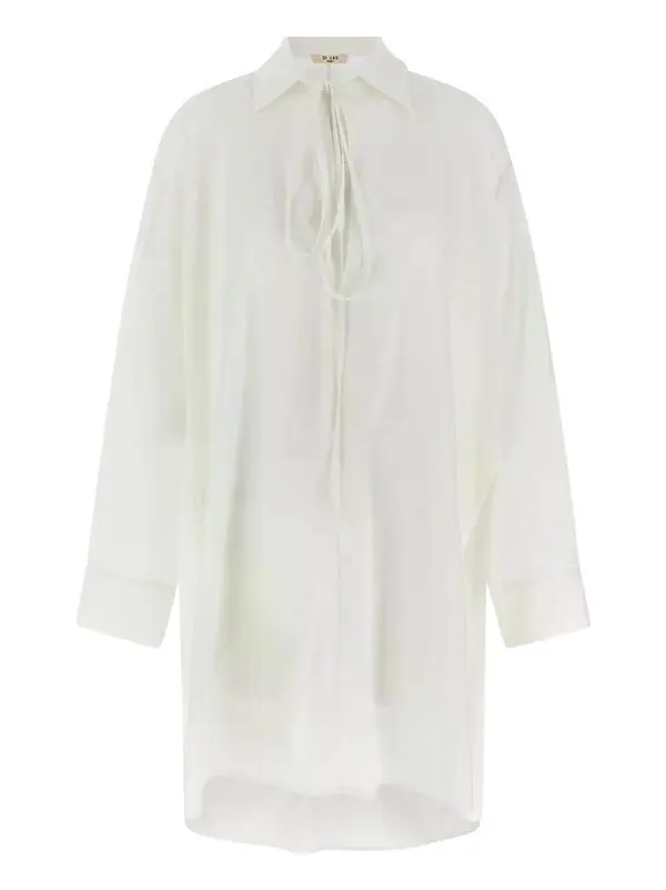DI.LA3 PARI' Di.la3 Pari Oversize Shirt - White