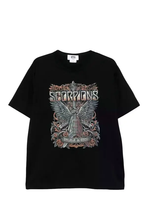 Junya Watanabe X Comme Des Garçons Scorpions T-shirt - Black