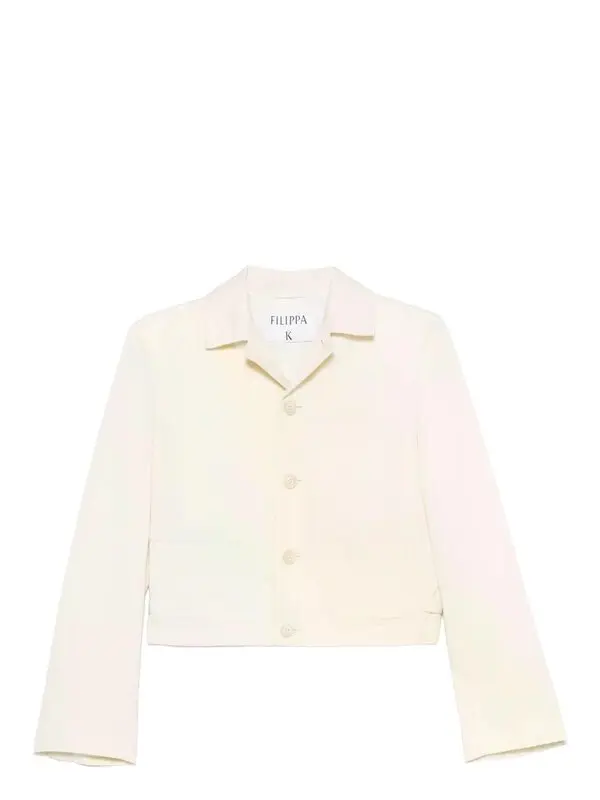 Filippa K Patch-pockets Jacket - White