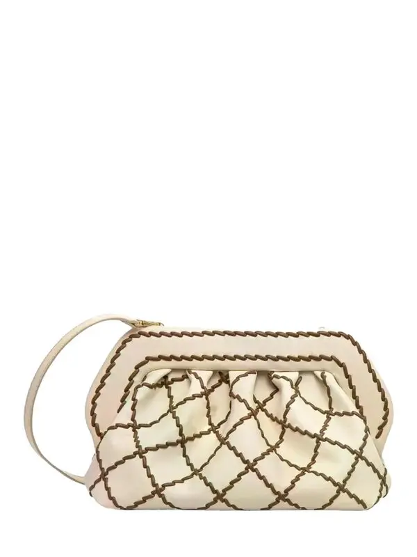 THEMOIRE Bios Lace Clutch - White