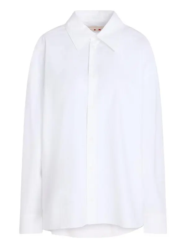 Marni Cotton-poplin Shirt - White