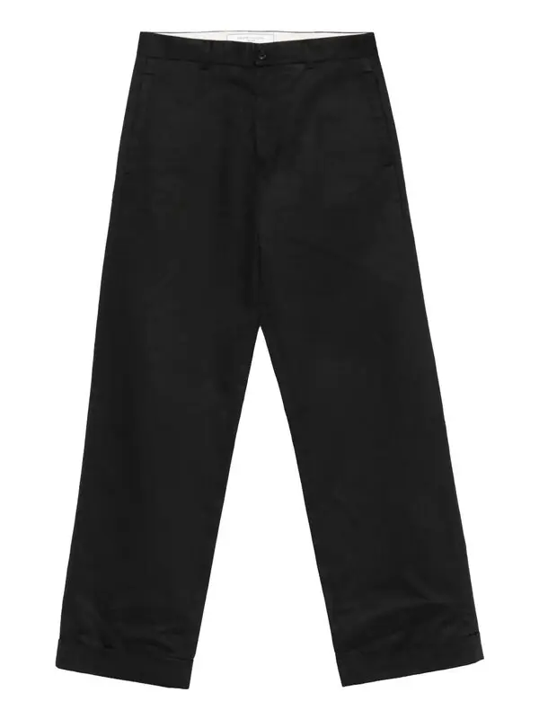 SOCIETE ANONYME Cotton Trousers - Black