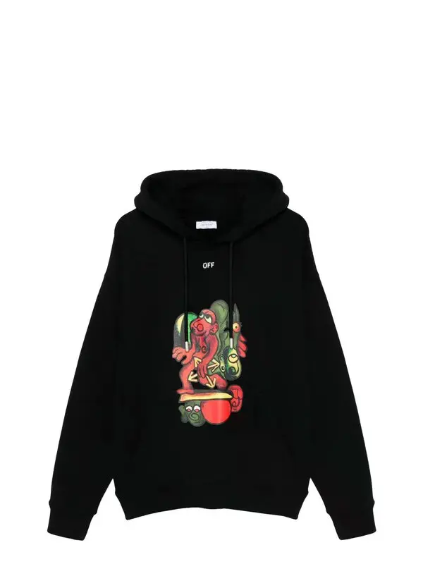 Off-White Nana Skate Hoodie - Black