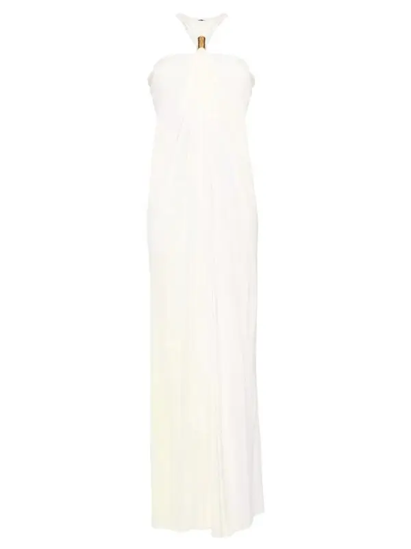 TOM FORD Halter Neck Gown - White