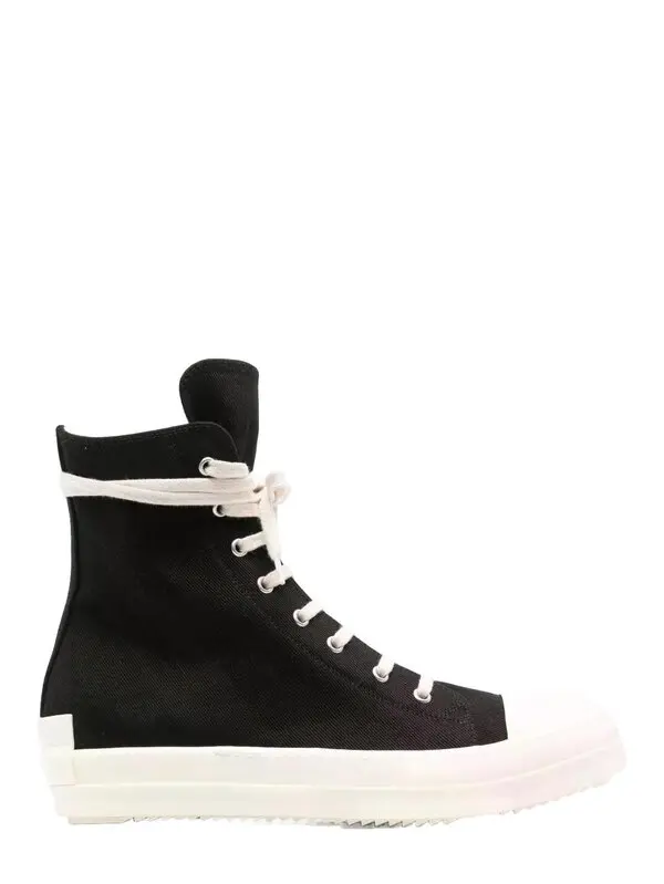 Rick Owens Hollywood High-top Sneakers - Black