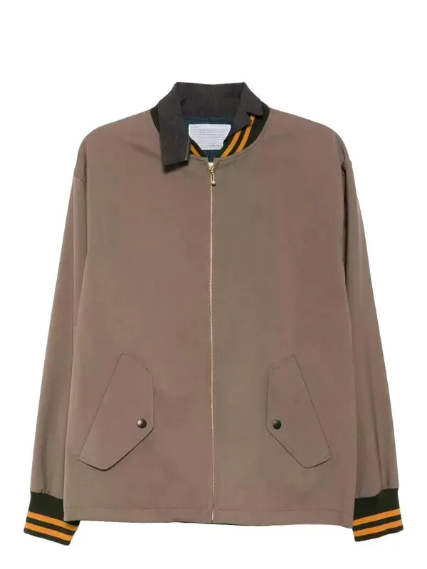 Kolor Layered Shirt Jacket - Brown